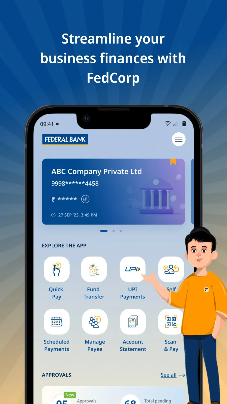 Federal Bank - FedCorp | Indus Appstore