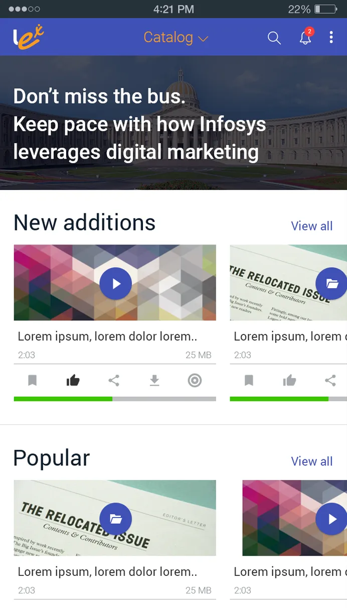 Infosys Lex | Indus Appstore