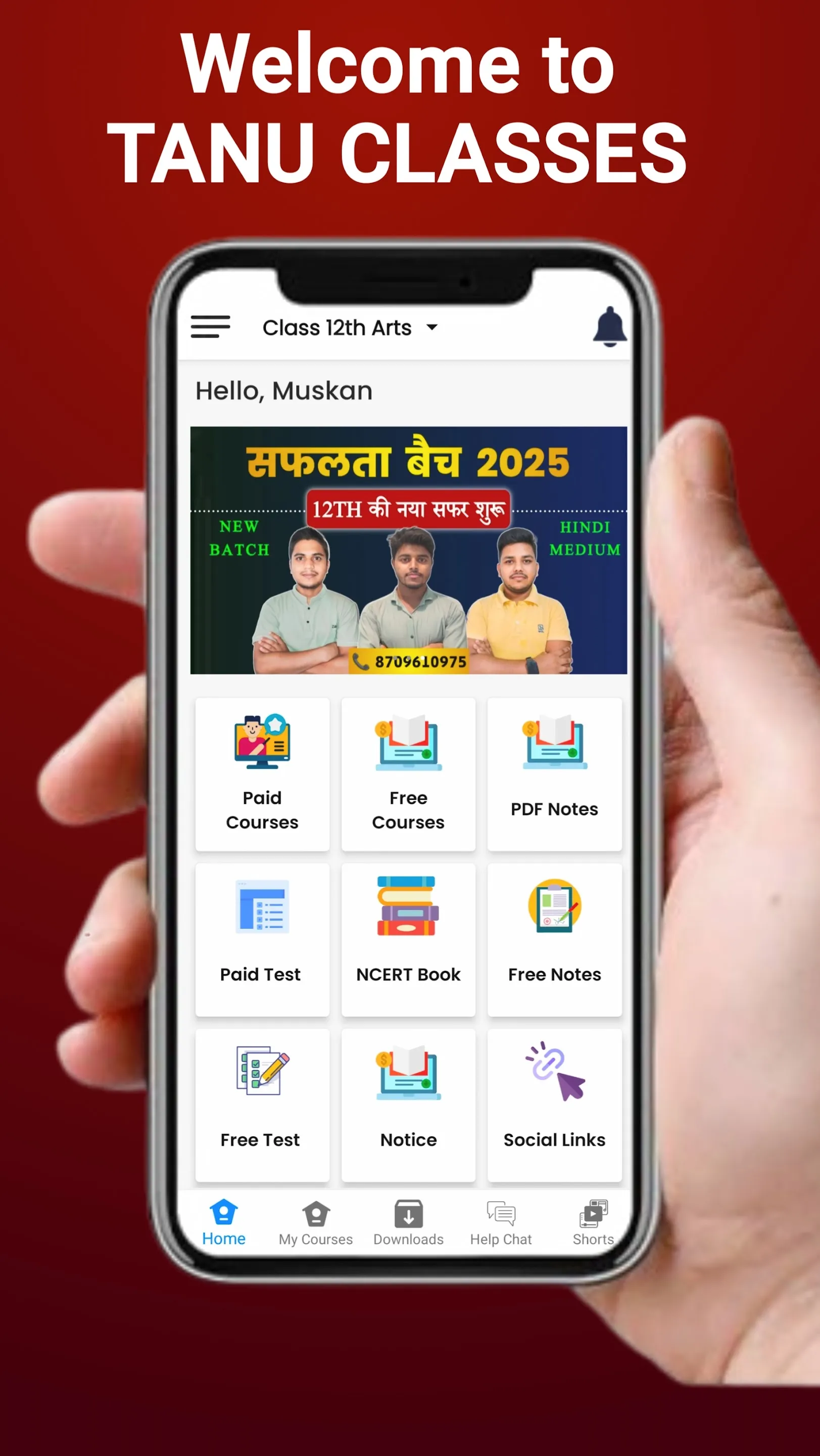 Tanu Classes | Indus Appstore