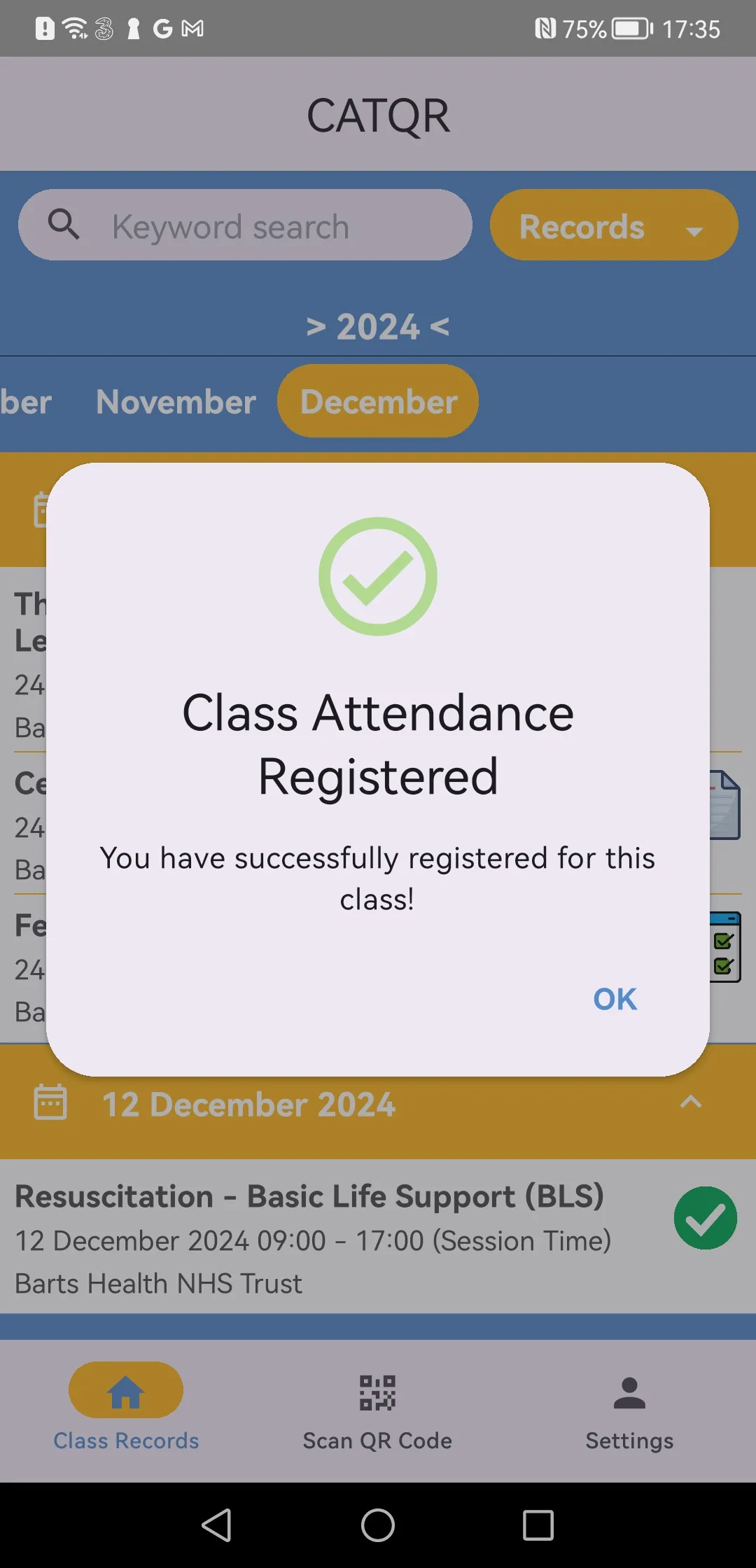 CATQR Class Attendance Tracker | Indus Appstore