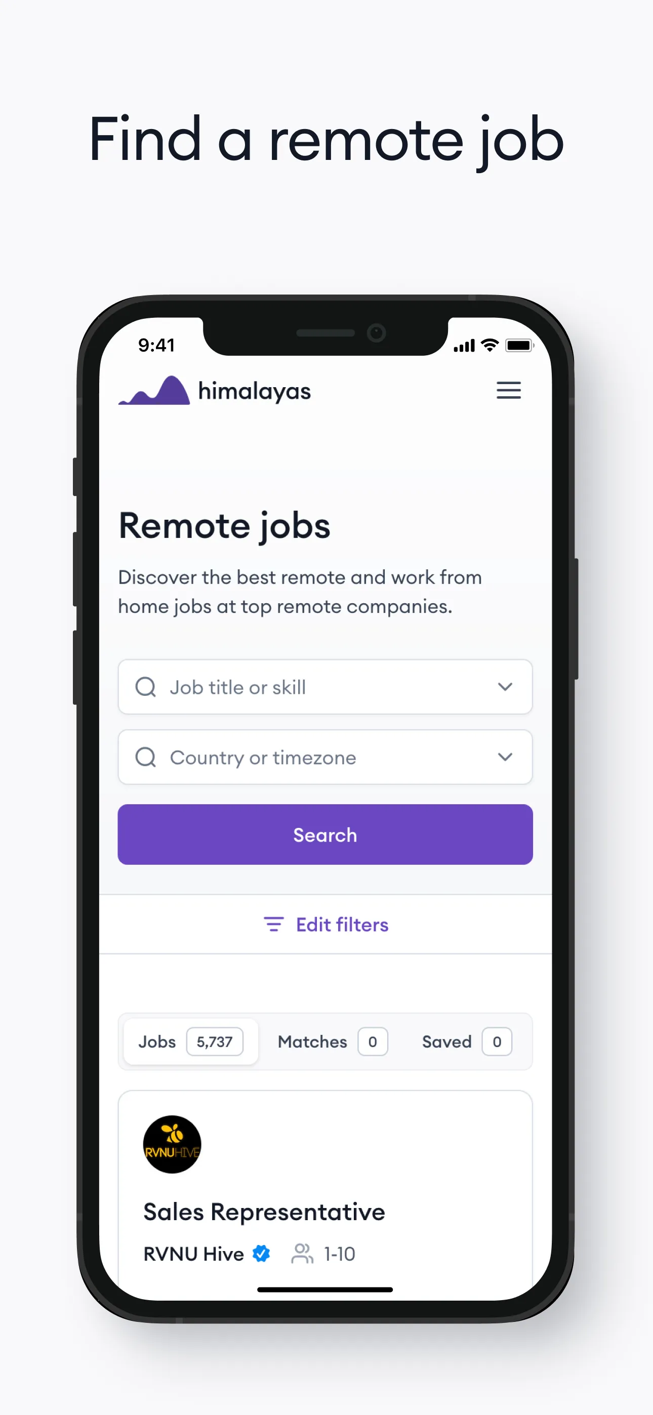Himalayas - Remote Jobs Search | Indus Appstore