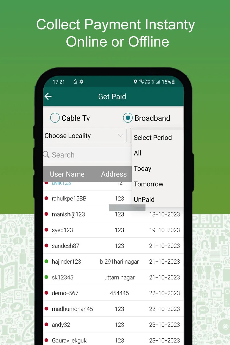 SRSMP Cable & ISP Billing App | Indus Appstore