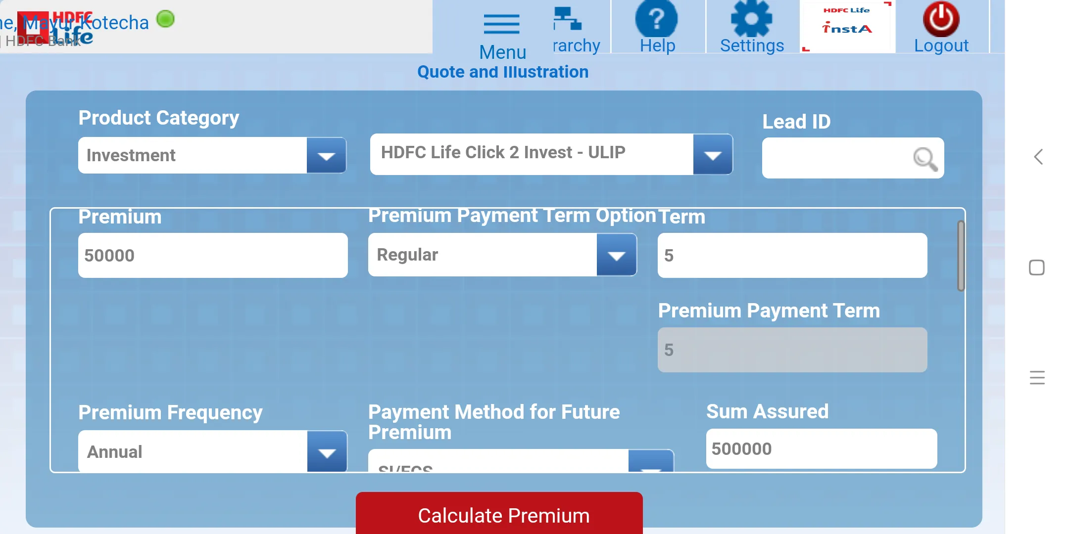 HDFC Life mSD Sales | Indus Appstore