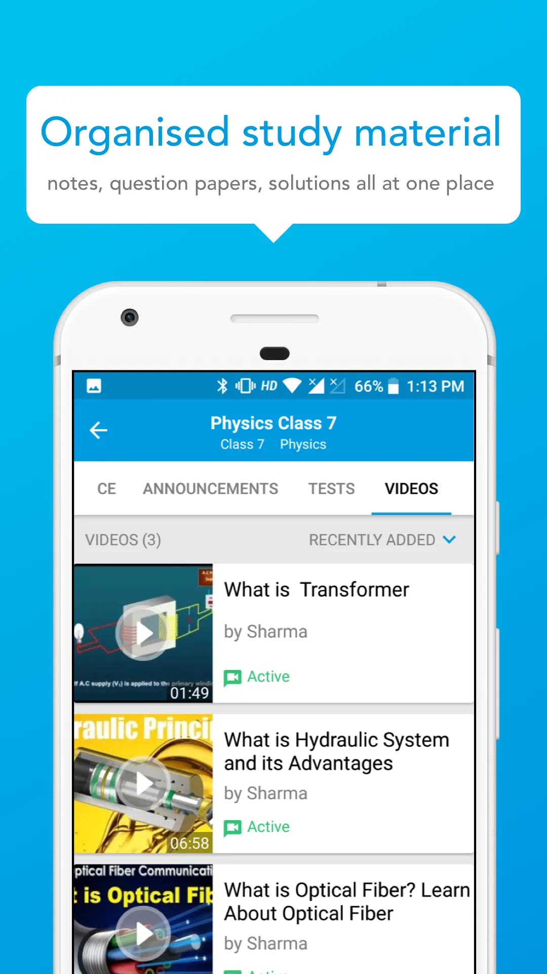 Yasir Ali Classes - Apps on Indus Appstore