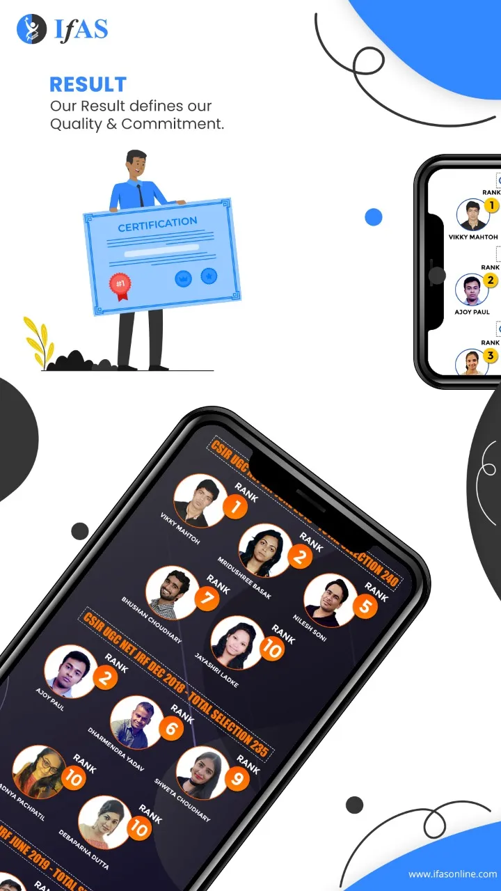 IFAS: CSIR NET, IIT JAM & GATE | Indus Appstore